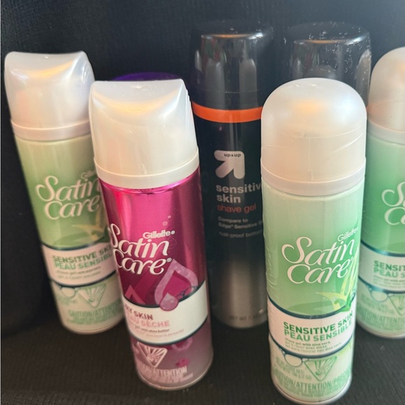Bath & Body | 7 Bottles Of Unused Shaving Sensitive Skin Shave Gel ...